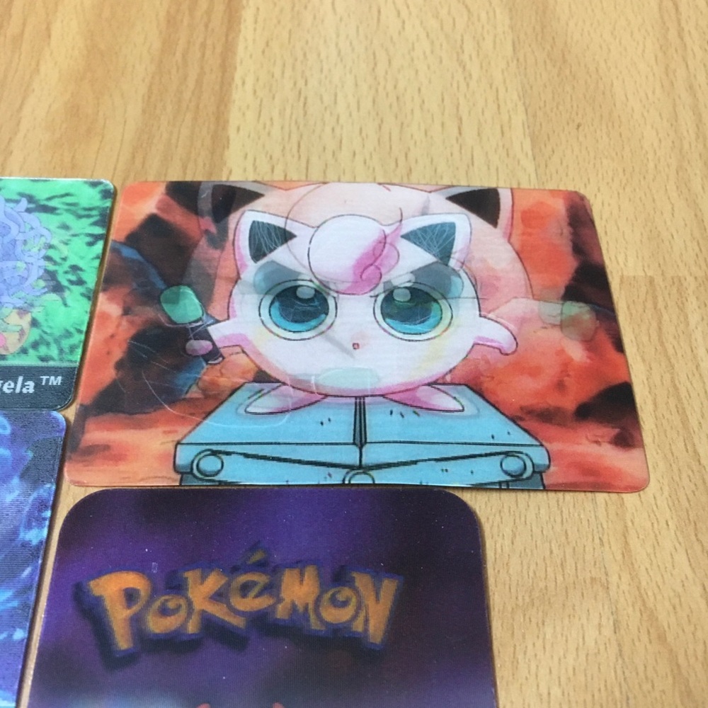 Pokemon Collectible Lenticular Cards - Gem